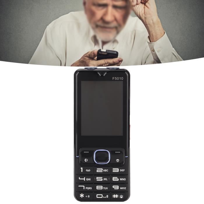 HURRISE téléphone portable débloqué F5010 2,8 pouces téléphone portable ...