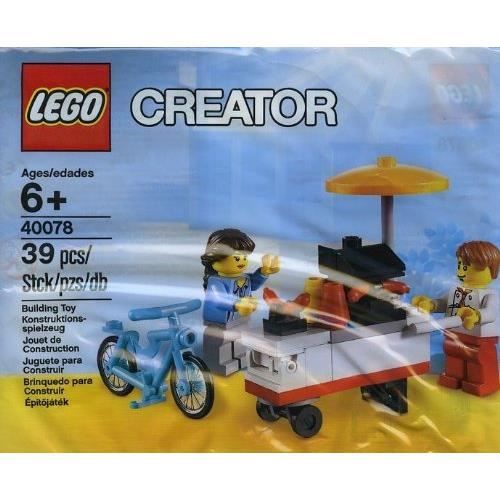 LEGO Exclusive Creator 40078 Hot Dog Stand - Cdiscount Electroménager