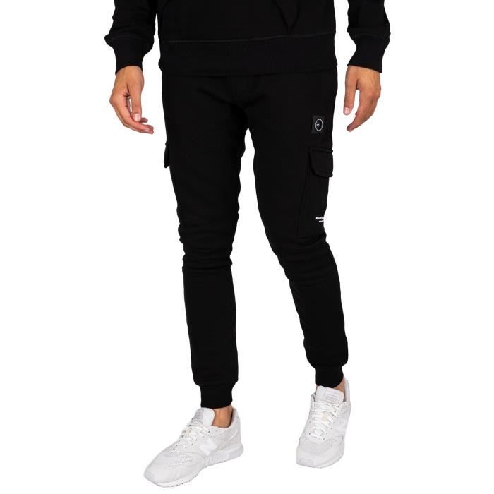 Pantalon de jogging cargo Siren Marshall Artist pour homme, Noir Noir ...