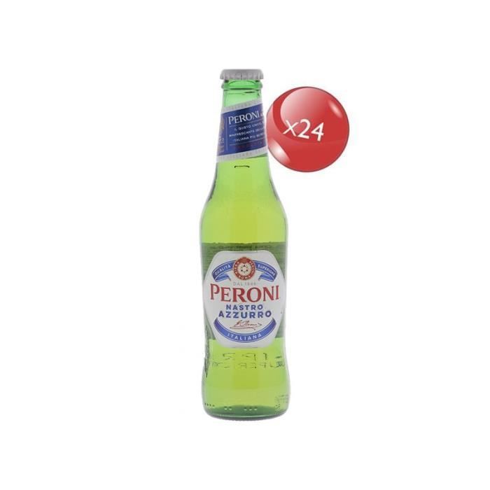 Biere - peroni nastro azzurro 24*33cl - La cave Cdiscount