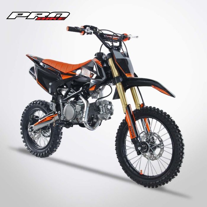 Dirt bike PROBIKE 150-S 17-14 - Orange - Edition 2025 - Cdiscount Auto