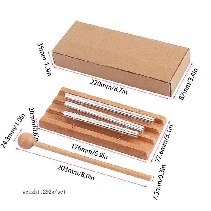 ROMOTE MUSIC instrument de carillon, carillon de classe, carillon de ...