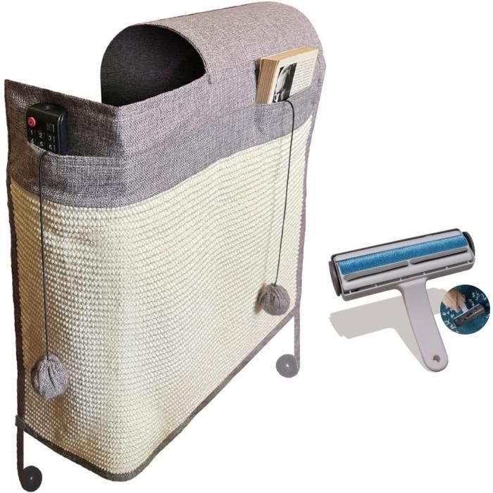 TREKAM Griffoir pour Chat canapé et Rouleau décapant – Protecteur d ...