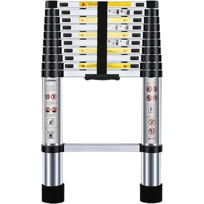 Nestling Échelle Télescopique 3,2M en Alm Bricolage Pliable Extensible ...
