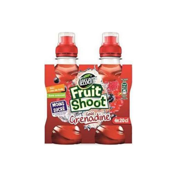 Teisseire Fruit shoot - Boisson goût grandine 4 x 20 cl - Cdiscount Au ...