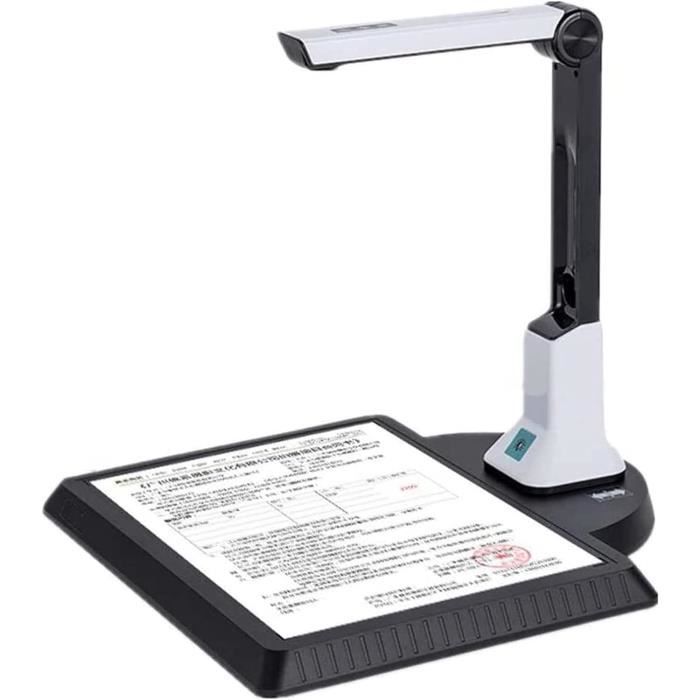 Enseignement Scanner Document Camera, 8Mp Hd A4 Format Scanners Pour ...