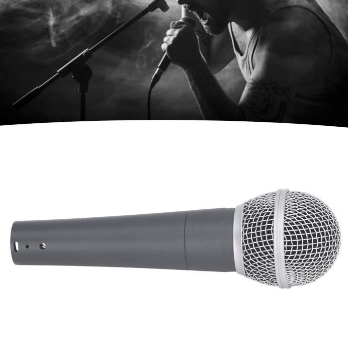 YOSOO Microphone filaire Microphone Vocal Professionnel pour le Chant ...
