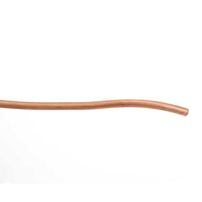 Tube de cuivre C1100 T2 Tuyau en cuivre souple 2M Tube en cuivre Tuyau à bobine souple OD 8 mm ...