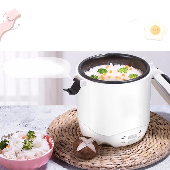 OMABETA Mini cuiseur à riz Mini cuiseur à grains Portable de voyage, 1 ...