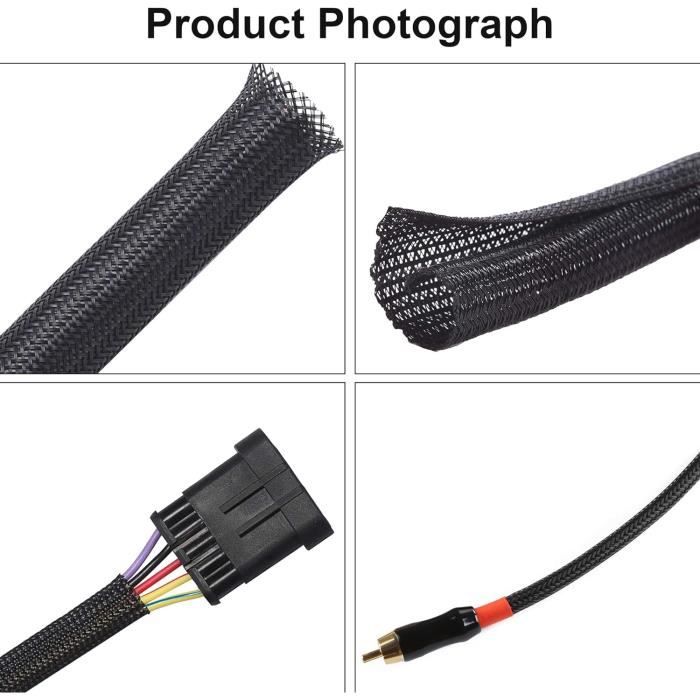 6M-5Mm Cache Cable,Gaines De Câbles,Cable Management,Goulotte Passe ...