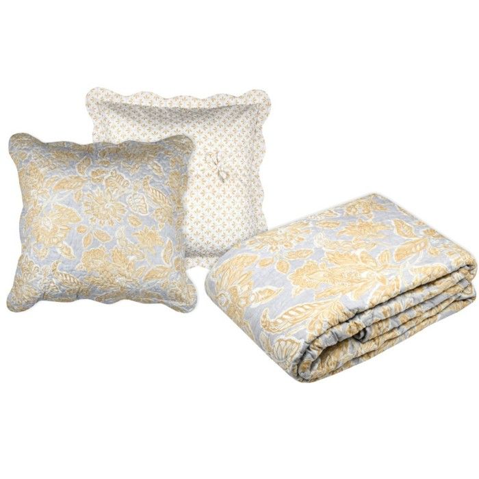 Couvre lit boutis réversible 240x220 avec 2 taies NERYA - Cdiscount Maison