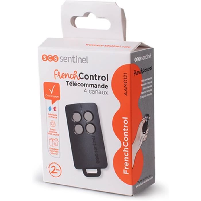 SCS Sentinel, AAM0121, Télécommande de Portail 4 Canaux avec Code ...