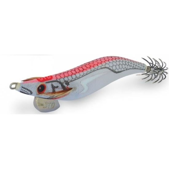 Turlutte - DTD - Oita 9cm - Rouge - UV - Lumière bleue - Pêche en mer - Cdiscount Sport