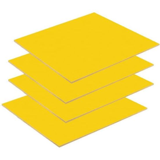 Lokih 4pcs Fiberglass Sheet Plaque Fibre Verre Époxy Haute Température ...