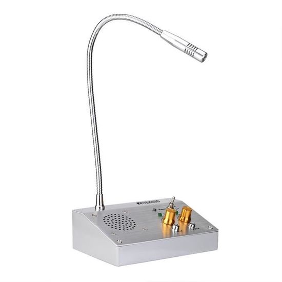 Retekess TW103 Interphone Mic Dual Way Window Counter Interphone ...