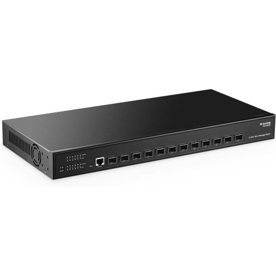 12 Port 10Gbps Sfp+ Managed Switch - Support 1G Sfp Et 10G Sfp+ ...