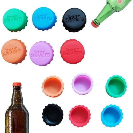 Bouchons De Bouteille Colorés - 12 Pièces Bouchons De Bouteille ...