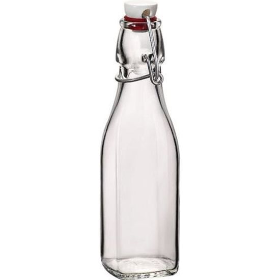 Lot de 12 Bouteilles en verre Swing - 25cl - Cdiscount Maison Lot de 12 Bouteilles en verre Swing - 25cl - Cdiscount Maison
