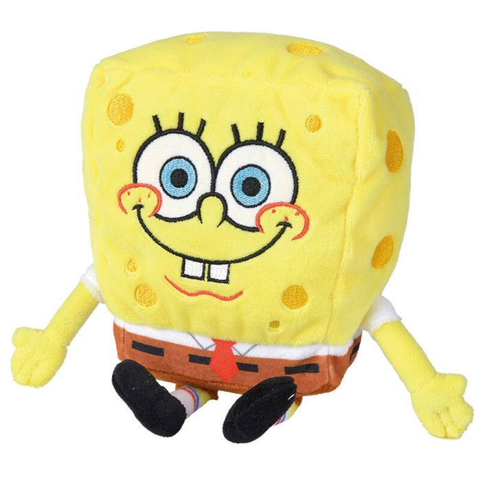 Peluche - Simba - SpongeBob - Jaune - 3 ans - Intérieur - Cdiscount ...
