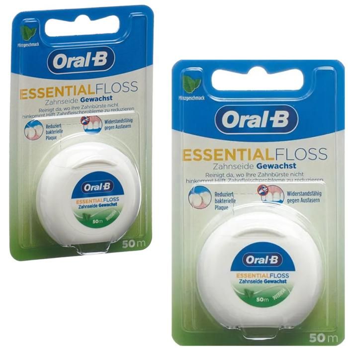 Fil dentaire - Oral-B - Essential Floss - Menthe - Ciré - Hygiène ...