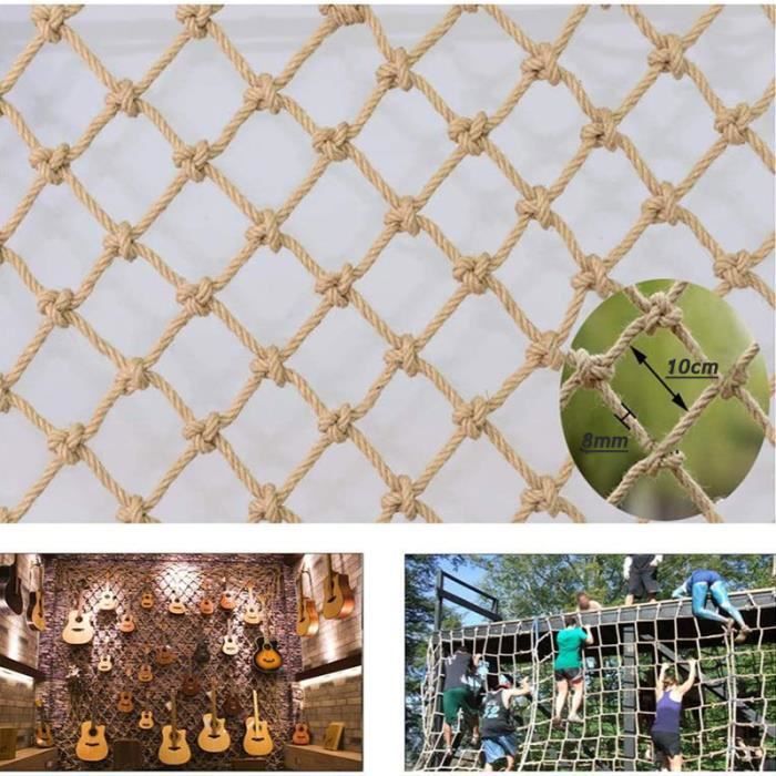 Filet de Protection Escalier pour Bb et Enfant Filet De Chanvre ...