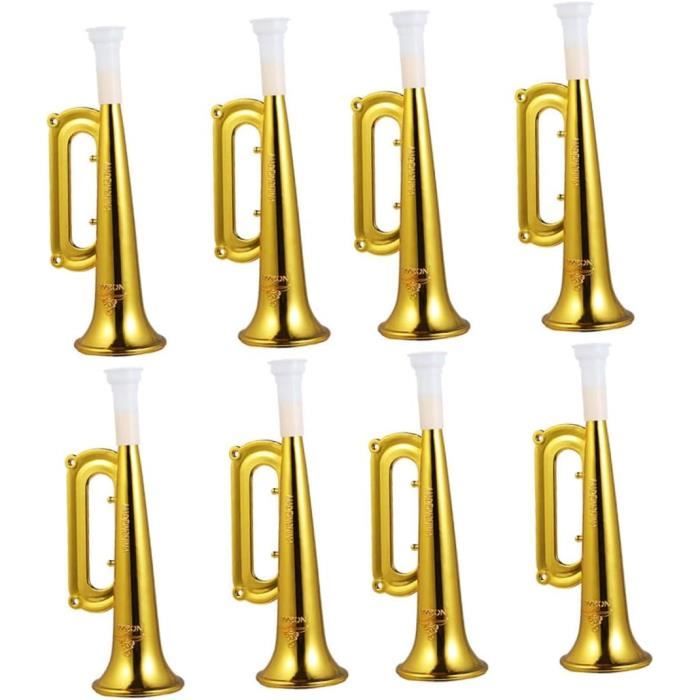 Instruments de musique - Jouet - Trompette en plastique doré - 18 ...