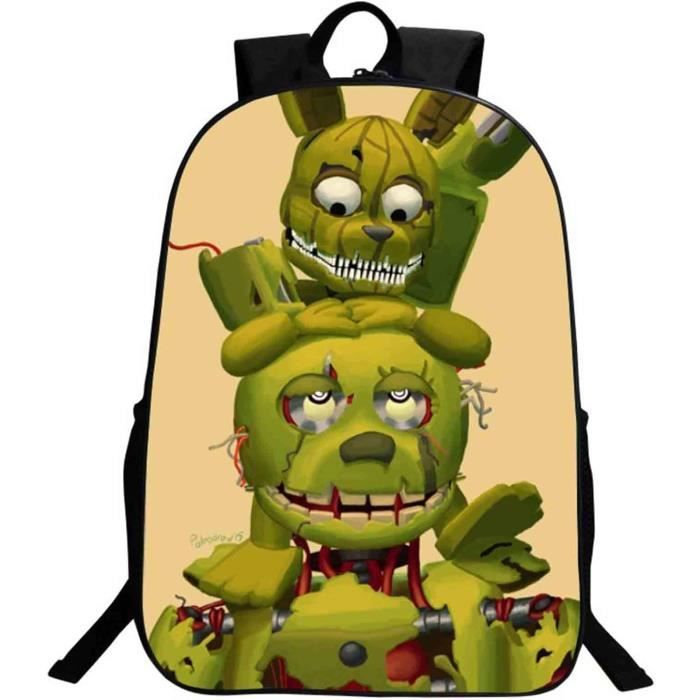 Five Nights At Backpack Fnaf Sac À Dos D'École Fnaf Sac D'École Pour ...