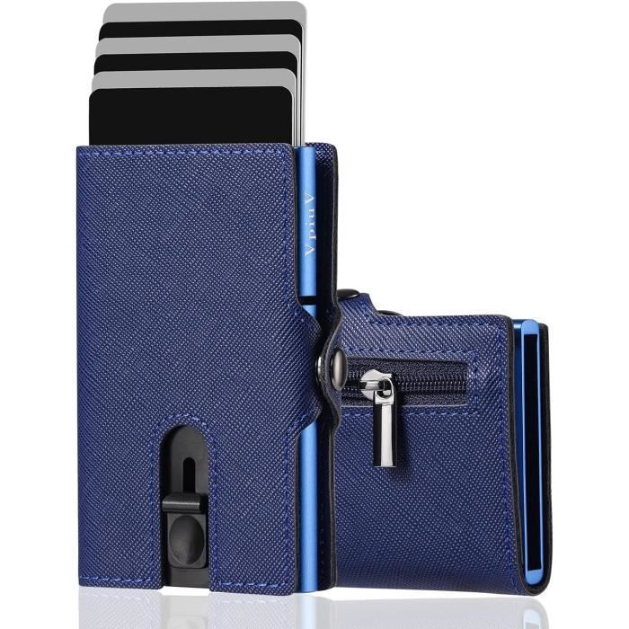Porte-Cartes De Crédit Protection Rfid - Portefeuille Slim Pour Homme ...