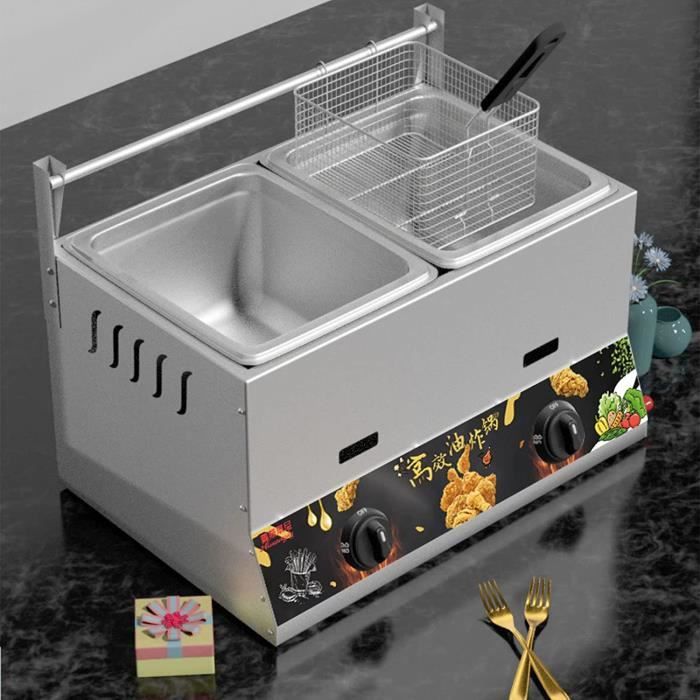 Friteuses commerciales Friteuse à gaz Commerciale Friteuse, Friteuse ...