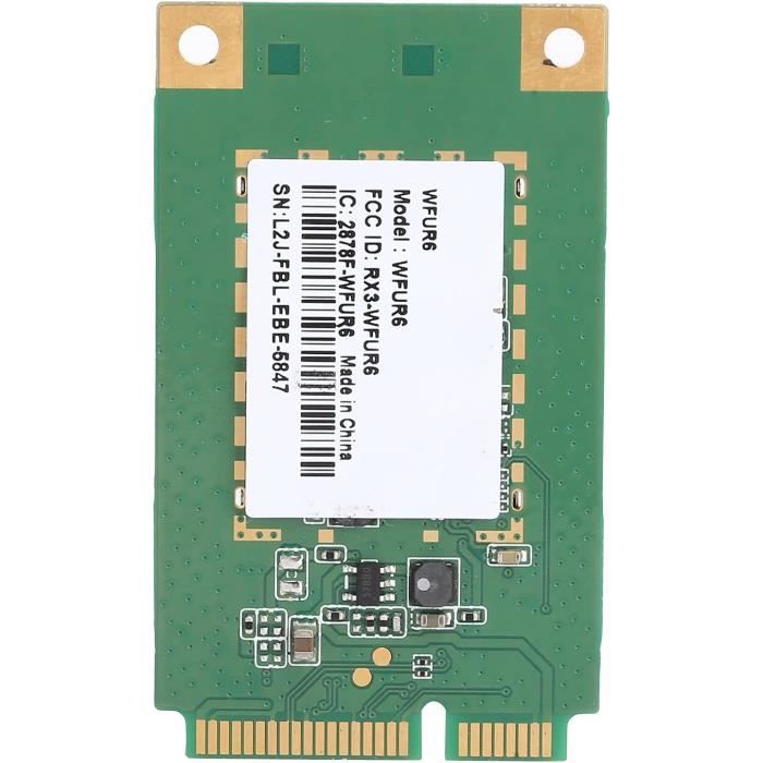 LI-Module WiFi, PCI‑E USB 2.4GHz+5GHz Module WiFi sans Fil 1200Mbps ...