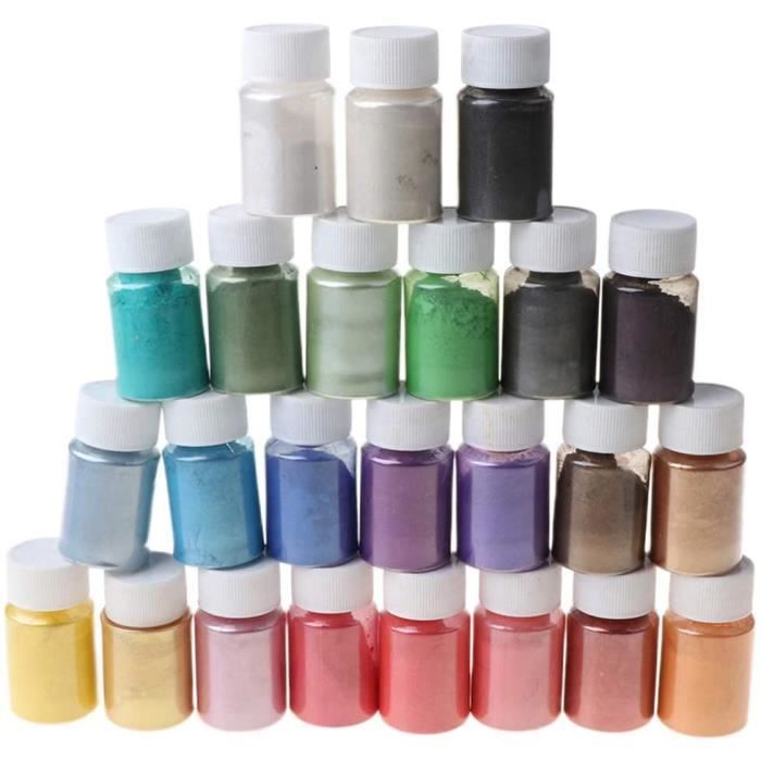 Résine Mica Couleur À Base De Résine Époxy De La Poudre De Pigment ...