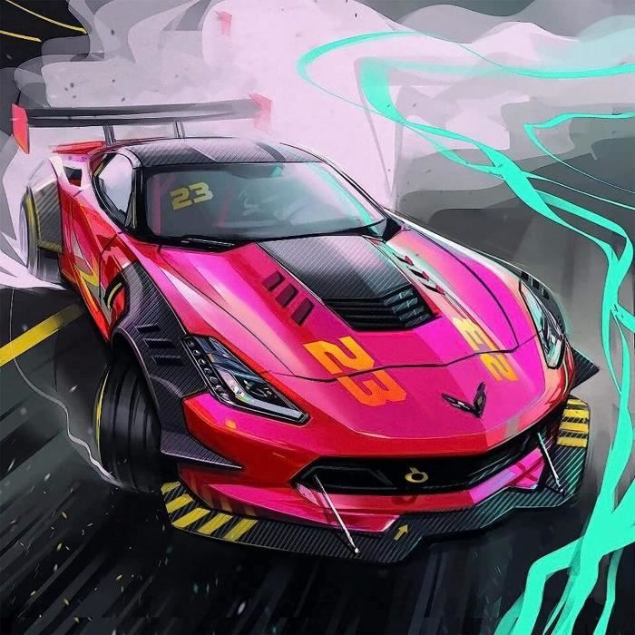 Diamond Painting Kits Complets Auto, Broderie Diamant Painting Complet ...