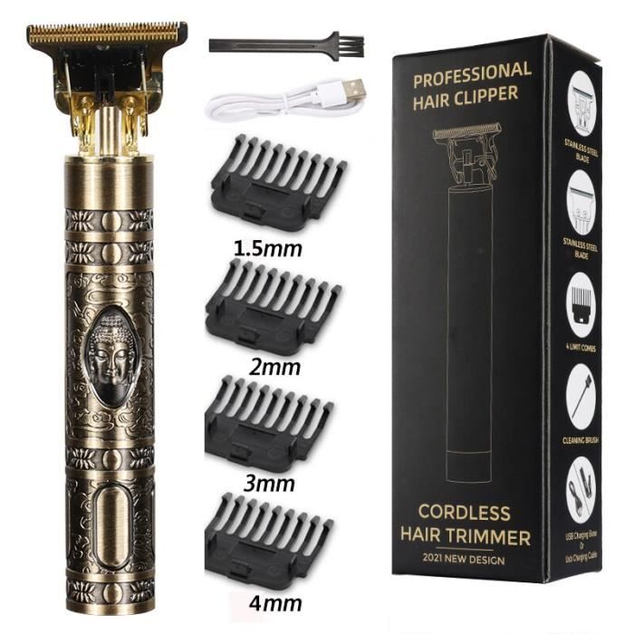 Tondeuse multi-usages,T9 – tondeuse à barbe électrique pour hommes,rasoir professionnel ...