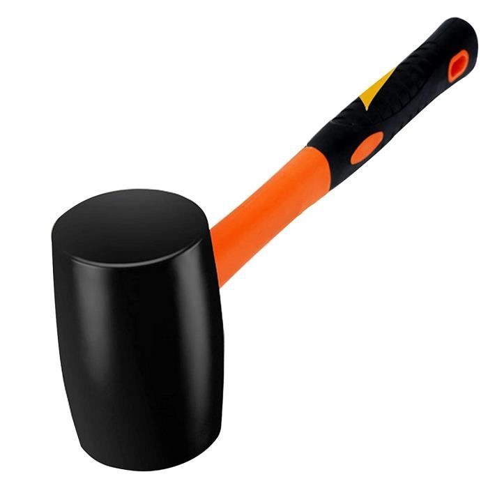 Marteau de maillet en caoutchouc Sol professionnel résistant à l'usure ...