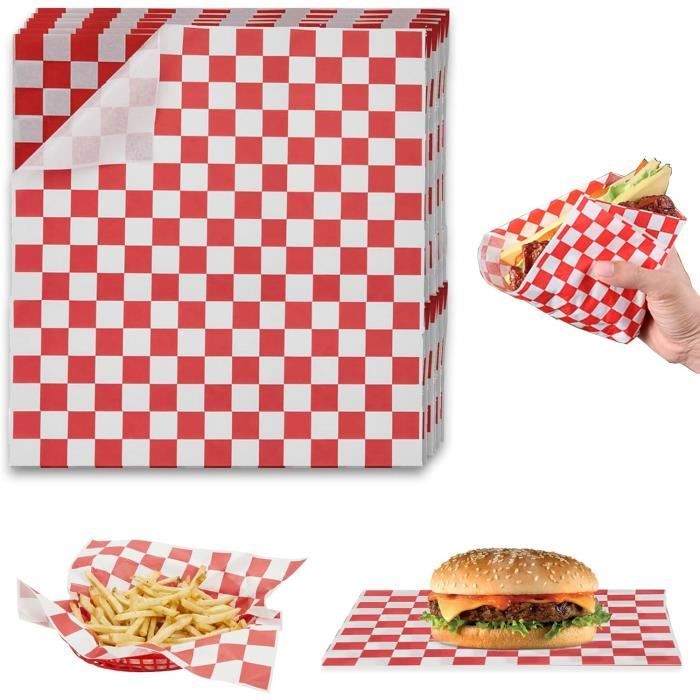 100 Papier Emballage Alimentaire, Papier Anti Graisse Alimentaire ...