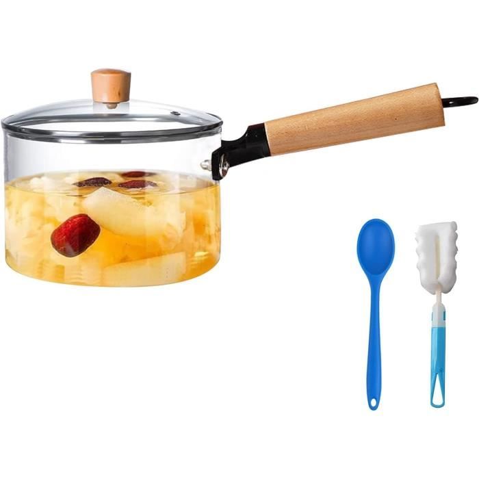 Marmite En Verre Pour Cuisiner Sur Une Cuisinière, Ustensiles De ...