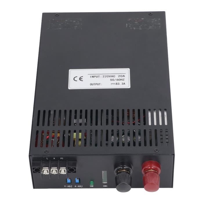 Cikonielf Alimentation moteur Alimentation à découpage réglable ...