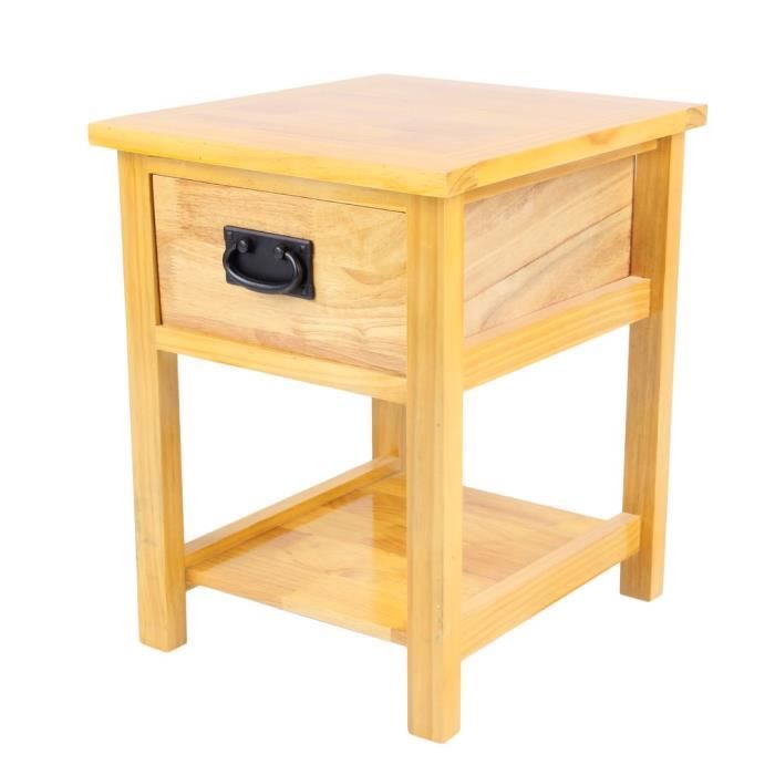 Salon Massif Thé Table Floor Stand avec 1 tiroir-- Surrey Chêne en bois ...