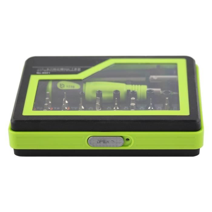 SALALIS Kit de tournevis Kit d'outils de réparation multi-bits 53 en 1 ...