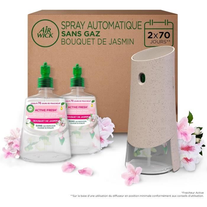 Désodorisant Maison Spray Automatique Sans Gaz Active Fresh-1 Diffuseur ...
