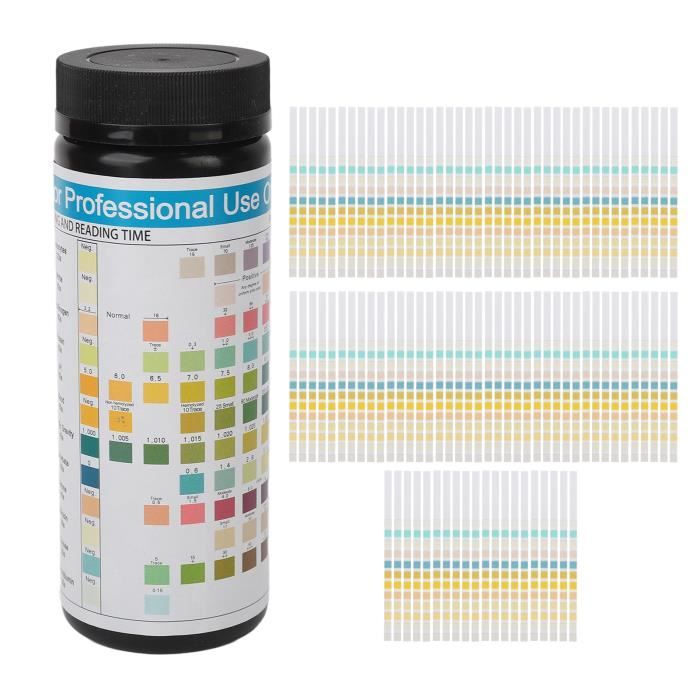 Shipenophy Bandelettes de test d'urine 100 pièces papier de Test de ...