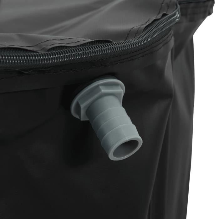 XIO Réservoir d'eau avec robinet pliable 250 L PVC XO066 AB155998 ...