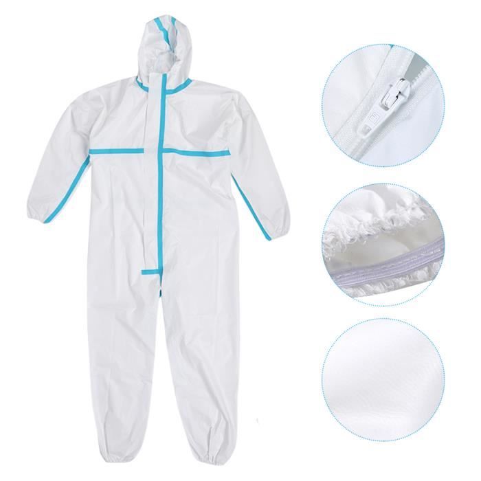 Combinaison de protection pour l'extérieur - ZERODIS - HB058 - Blanc ...