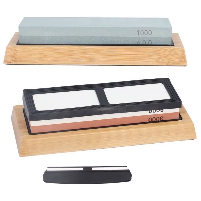 Ensemble de pierres à aiguiser les couteaux Kit de Pierre à Aiguiser pour Pierre à Aiguiser ...