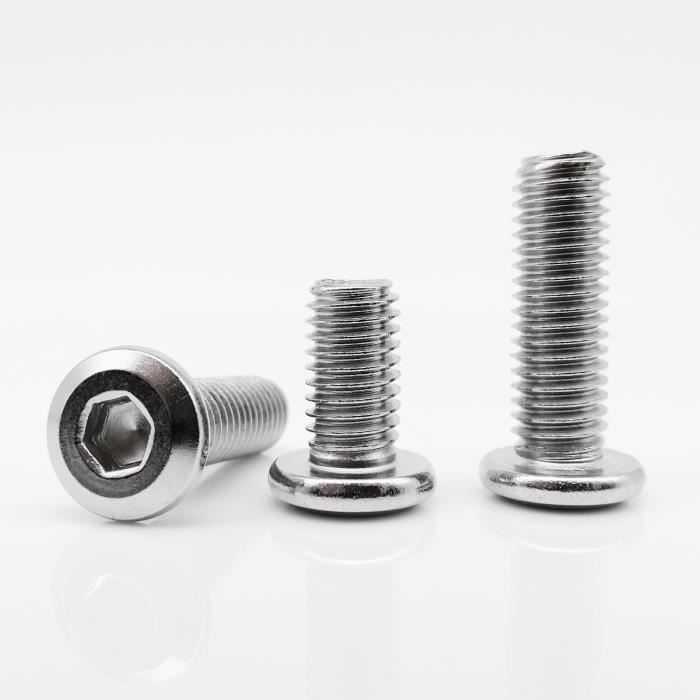 M3 50pcs-5mm -Vis à Rivet en acier inoxydable 304, 1-5-10-50X M3 M4 M5 ...