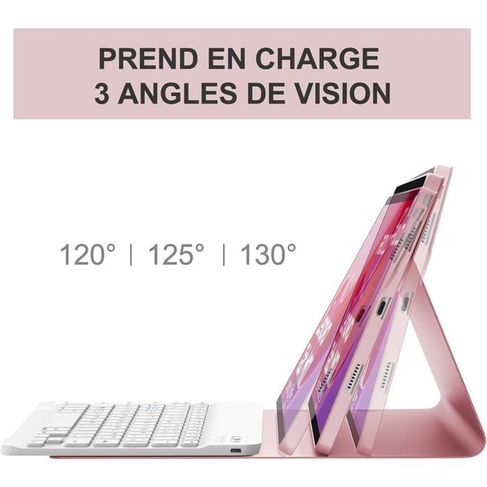 Etui Clavier - 1GOLD - Lenovo Tab M11 11" 2024 - Bluetooth - Magnétique ...
