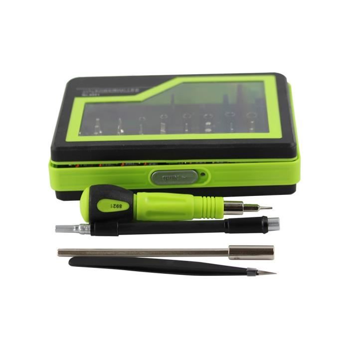 SALALIS Kit de tournevis Kit d'outils de réparation multi-bits 53 en 1 ...