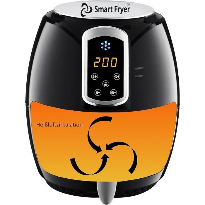 Af-126668 Friteuse À Air Chaud,Airfryer,Smart Fryer,Test Gut,Écran ...