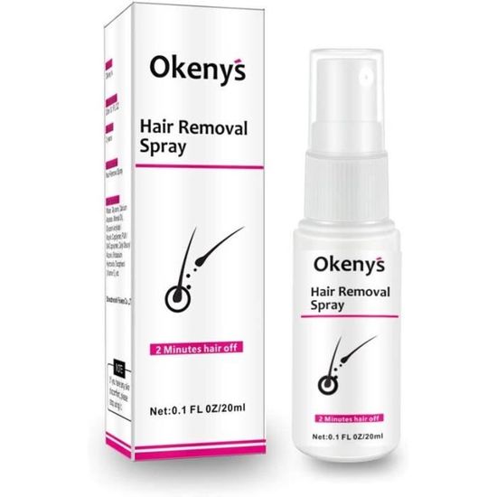 2 Minutes d'effet épilatoire Sprays Crème Dépilatoire Indolore ...