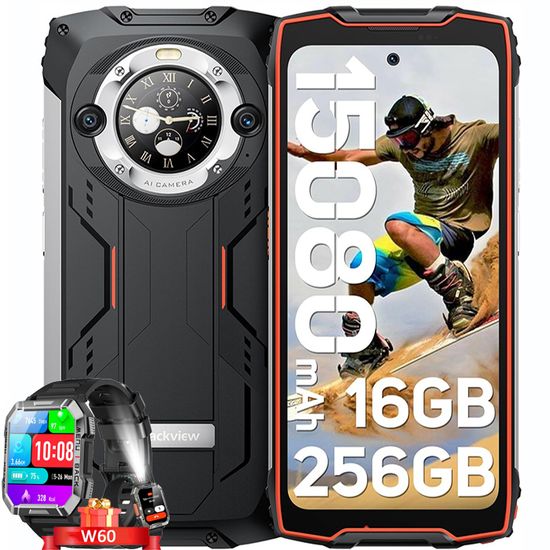 Blackview BV9300 Pro Smartphone Incassable 6.7" 16Go+256Go 15080mAh 33W ...